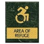 Area of Refuge Signage | EvacuationPlans.com