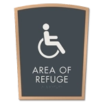 Apex Refuge Area Signs | EvacuationPlans.com