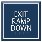 Contour HT Exit & Stair Signage | EvacuationPlans.com