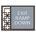 Diverge™ Exit & Stair Signs | EvacuationPlans.com