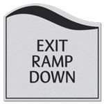 Pacific Exit & Stairs Signage | EvacuationPlans.com