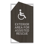 Chassis Refuge Area Signs | EvacuationPlans.com