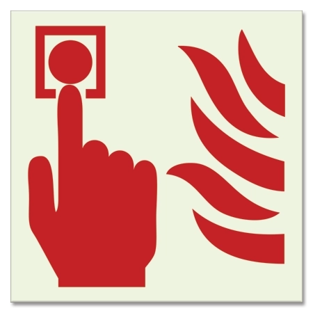Fire Alarm Sign | Fire Alarm Box Location | EvacuationPlans.com