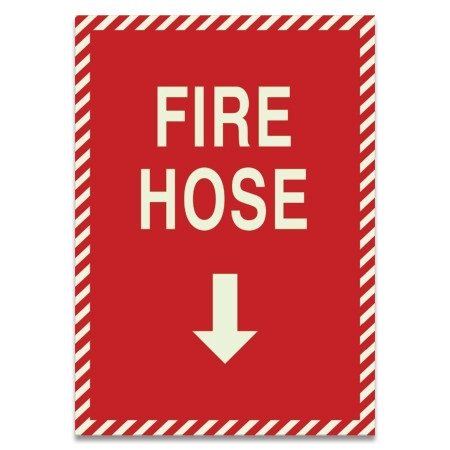 Fire Hose Sign | Fire Hose Location | EvacuationPlans.com