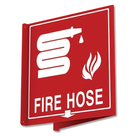 Fire Hose Sign | Fire Hose Location | EvacuationPlans.com