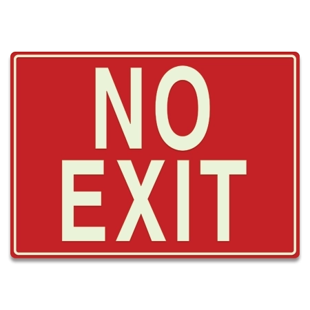 Evacuation Plans Sign Store | sign typephotoluminescent signsno exit signs