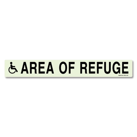 Illuminated Area of Refuge Sign | EvacuationPlans.com