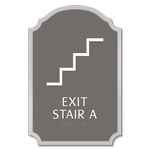Florence Exit & Stairs Signage | EvacuationPlans.com