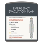 California Entrance Evacuation Maps | evacuationplans.com