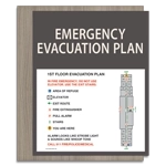 California Entrance Evacuation Maps | evacuationplans.com