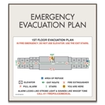 California Entrance Evacuation Maps | evacuationplans.com