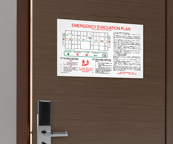 Evacuation Signage | Fire Safety Signs | EvacuationPlans.com