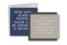 Fire Door Signage | Fire Safety Door Sign | EvacuationPlans.com