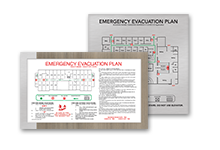 Room Evacuation Maps | Door Evac Map | EvacuationPlans.com