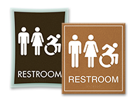 New York Restroom Signs | evacuationplans.com