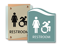 New York Restroom Signs | evacuationplans.com